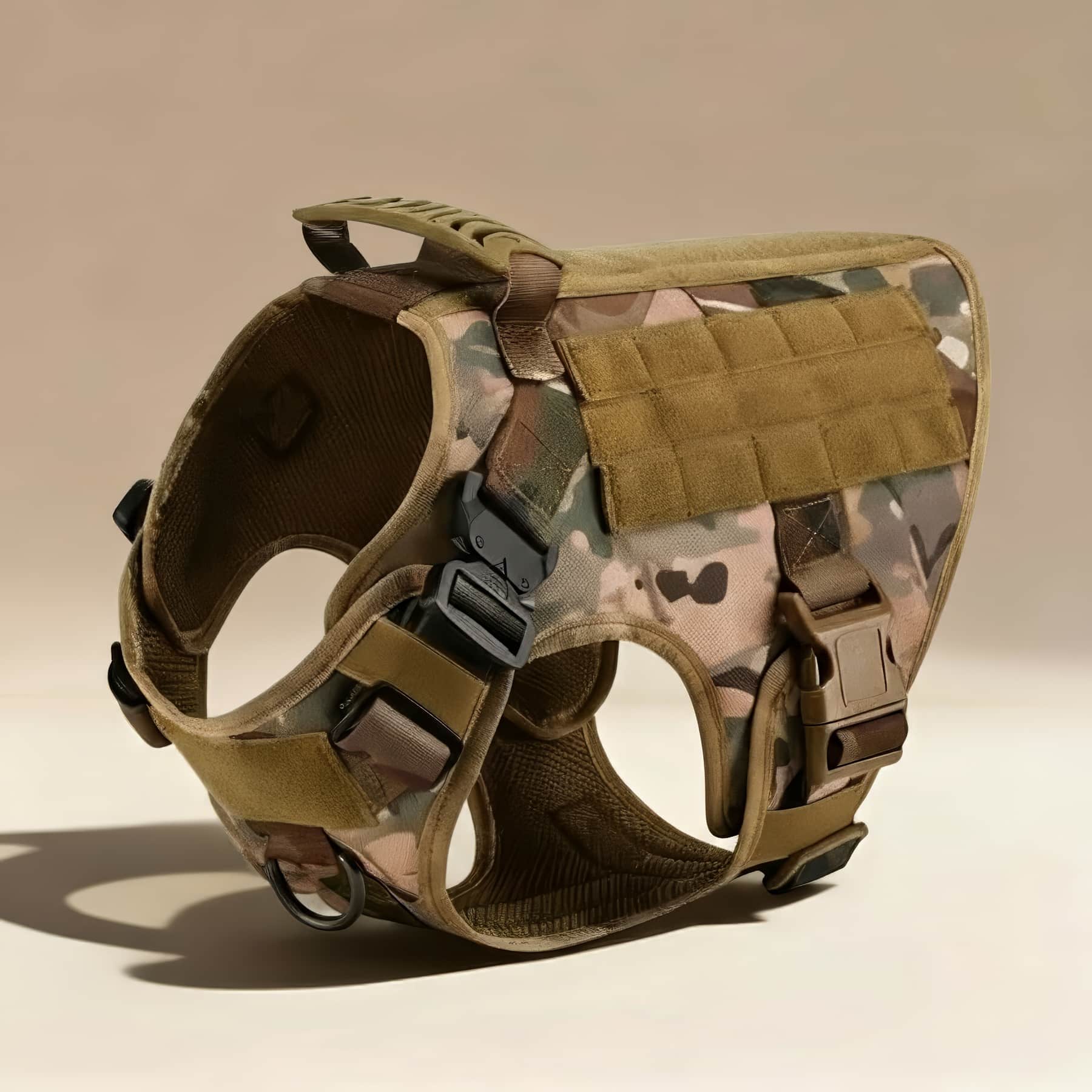 Recon Tactical Dog Harness | Heavy Duty No-Pull Harness with MOLLE ...
